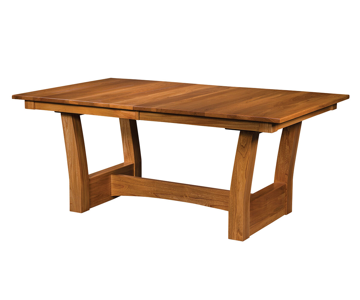 Ceresco Trestle Table Collection - Black Buggy Furniture